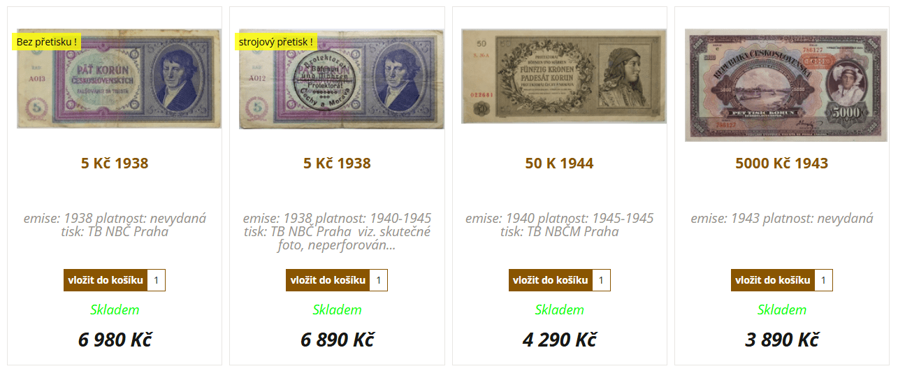 Nejdražší vzácné české mince a bankovky - jak poznat vzácnou 20 korunu? - Vpujcky.cz